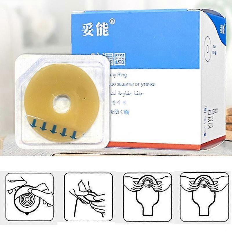 Stoma Bag Moldable Leak-proof Patch Fistula Bag Stool Bag Anal Accessory Anti-adulteration Leak ...