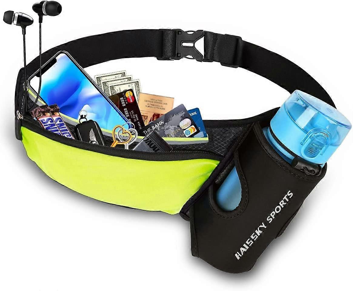 Running belt Waterproof running belt Adjustable multi-pocket ...