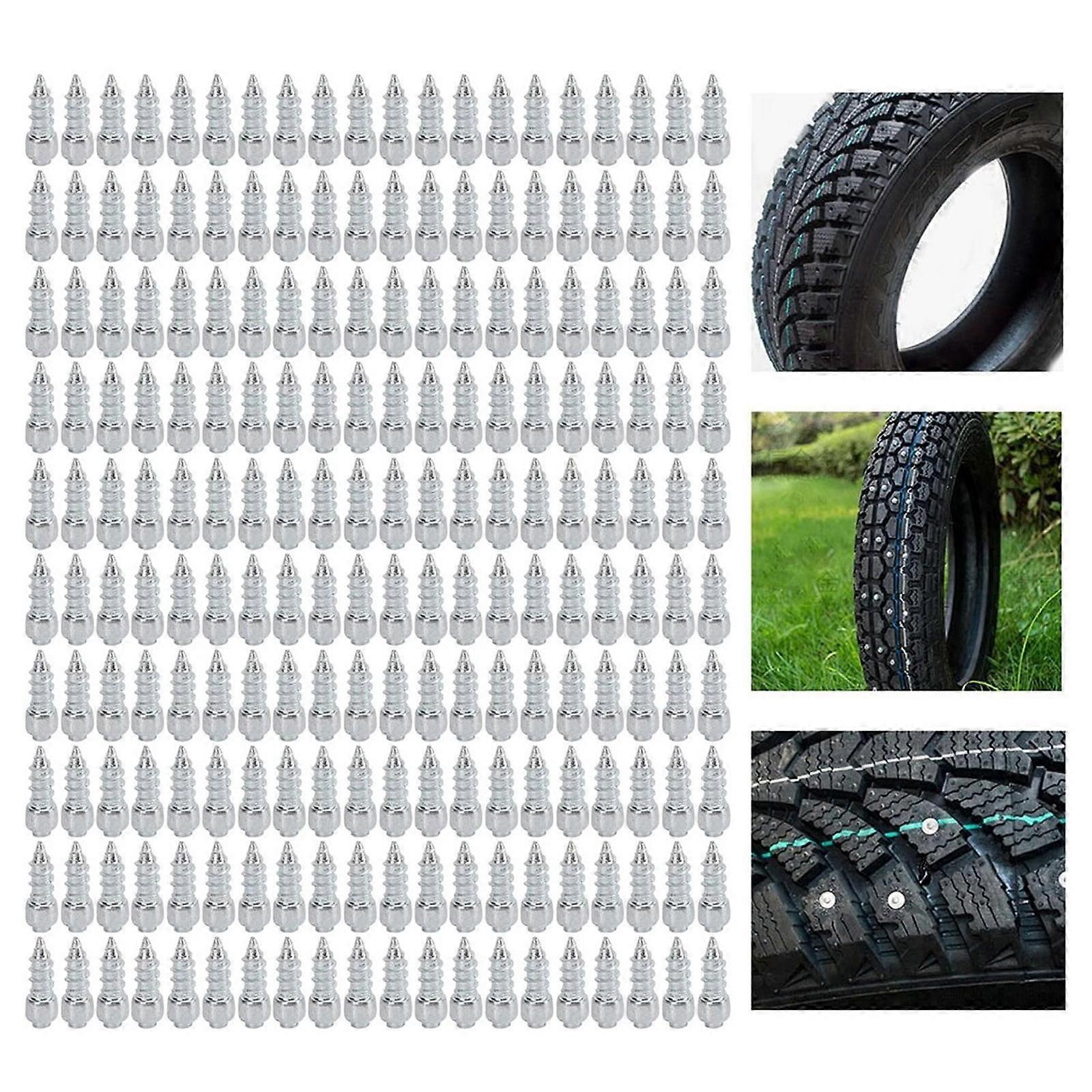 200x Screw Tire Studs Shoes Outdoor UTV ATV Automotive Boot Wheel Tyre ...
