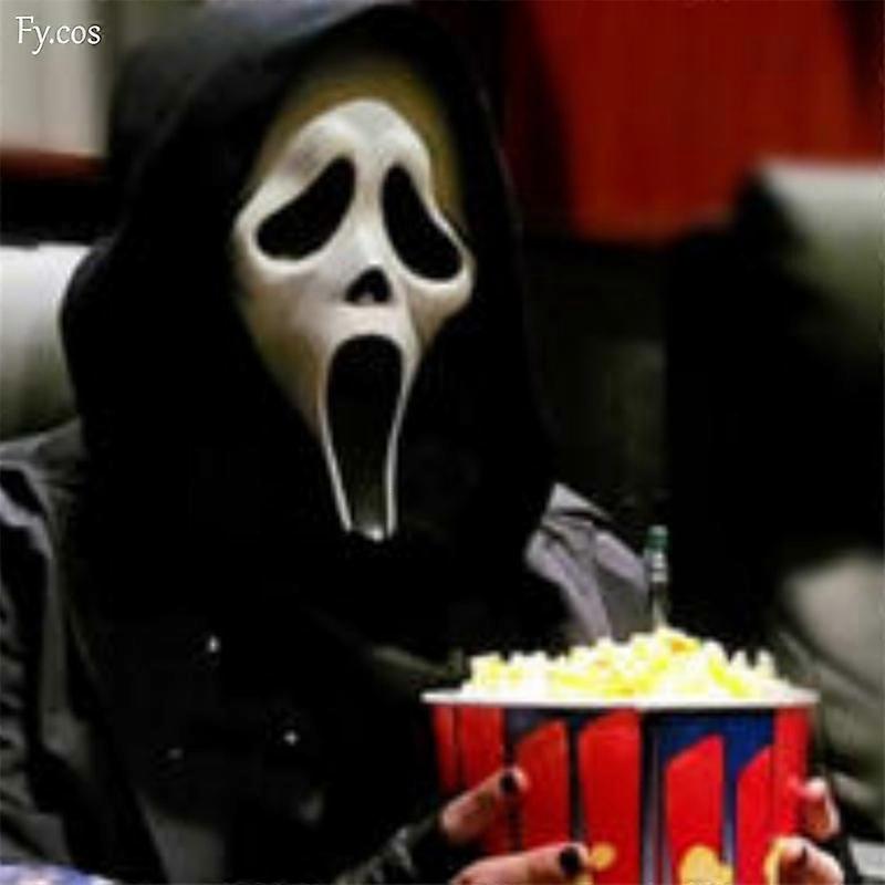 Ghostface Scream Mask Horror Killer Latex Mascara Ghost Terror Carnival ...