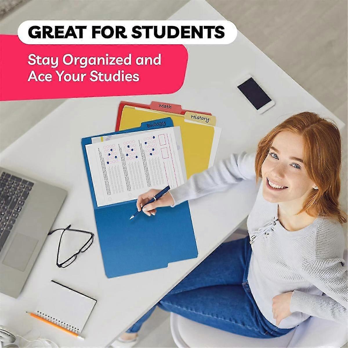 Colored File Folders - Colored Folders - Colored File Folders Letter ...