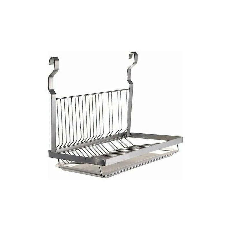 Collapsible wall mounted dish rack made of stainless steel by | Fruugo UK
