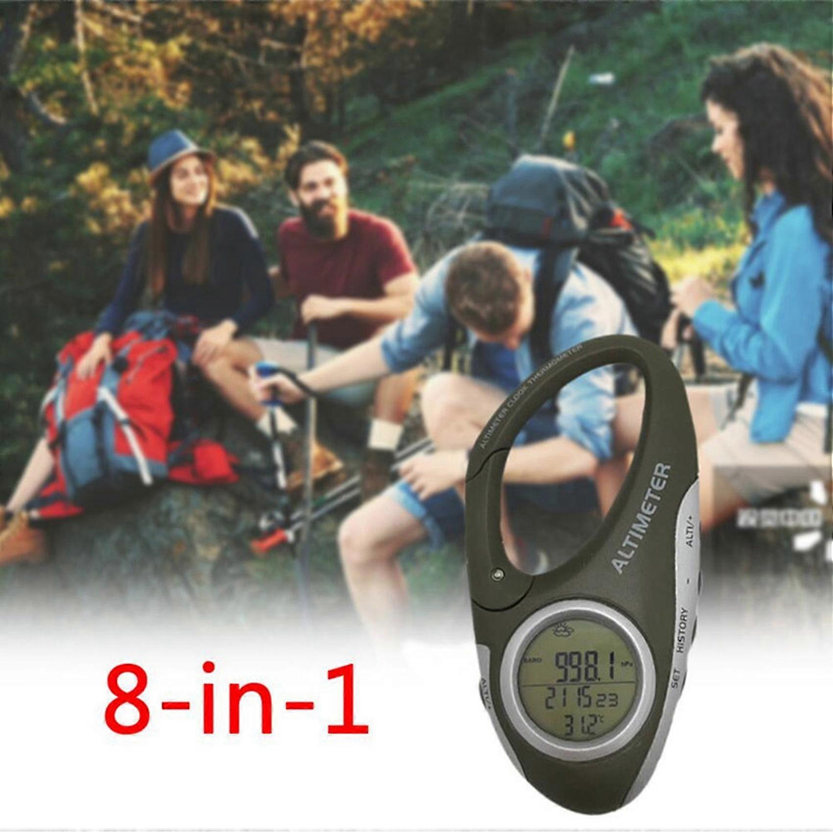 Electronic Altimeter Carabiner Altimeter Handheld Thermometer | Fruugo UK