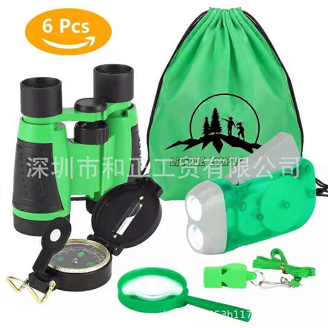 Adventure Kid Outdoor Exploration Kit Backpack Binoculars Magnifying ...