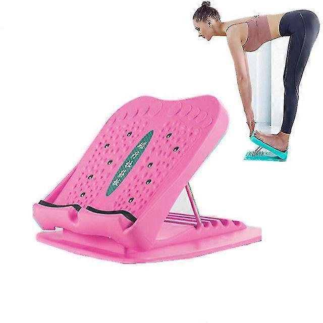 Portable slant board foot massage instrument adjustable incline boards ...