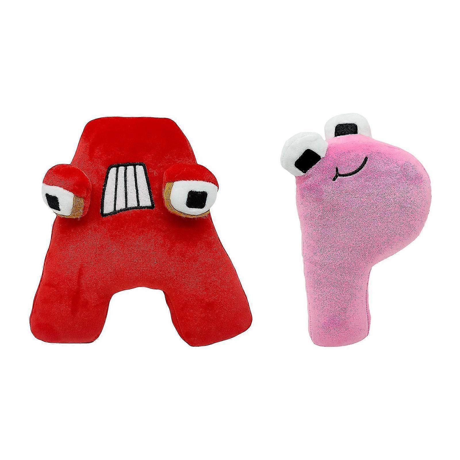 Alphabet Plush Doll Kids Gift Home Decor - Educational Abc Letter Lore ...