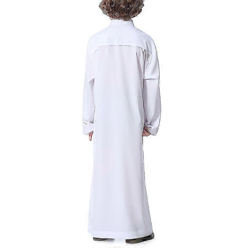 Muslim Kids Boys Saudi Islamic Kaftan Long Robe Arab Thobe Dubai ...