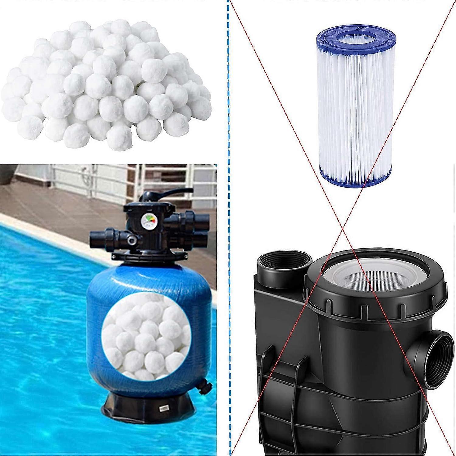 Filter Balls, Pool Filter Balls 700g, Filter Balls Replaces 25kg Filter ...