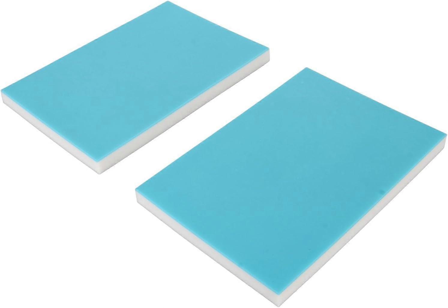 Rubber Carving Block Double Layers Thicken Blue White for Stamp Carving ...