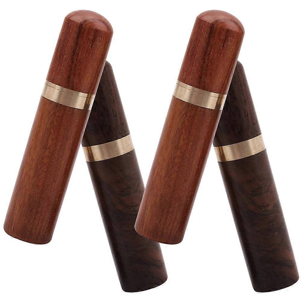 4Pcs Needle Container Sewing Needle Box Wooden Needle Case Needles ...