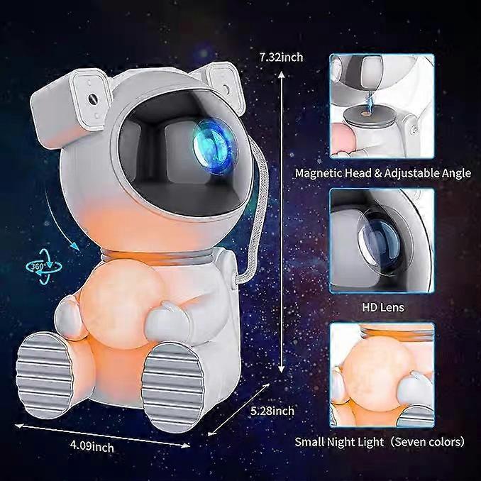 Astronaut Light Projector - Astronaut Galaxy Projector for Bedroom ...
