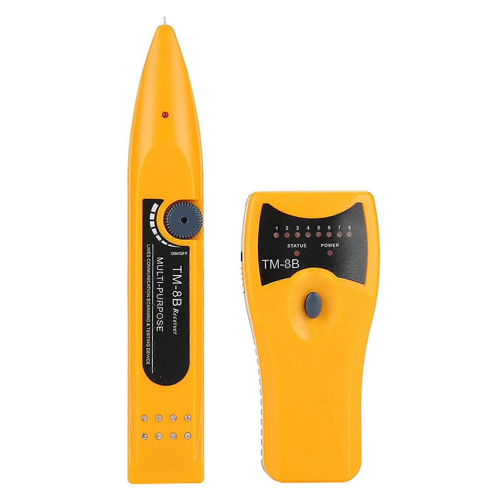 Tm8b Multi Purpose Network Cable Tester Rj45 Rj11 Wire Telephone Lines ...