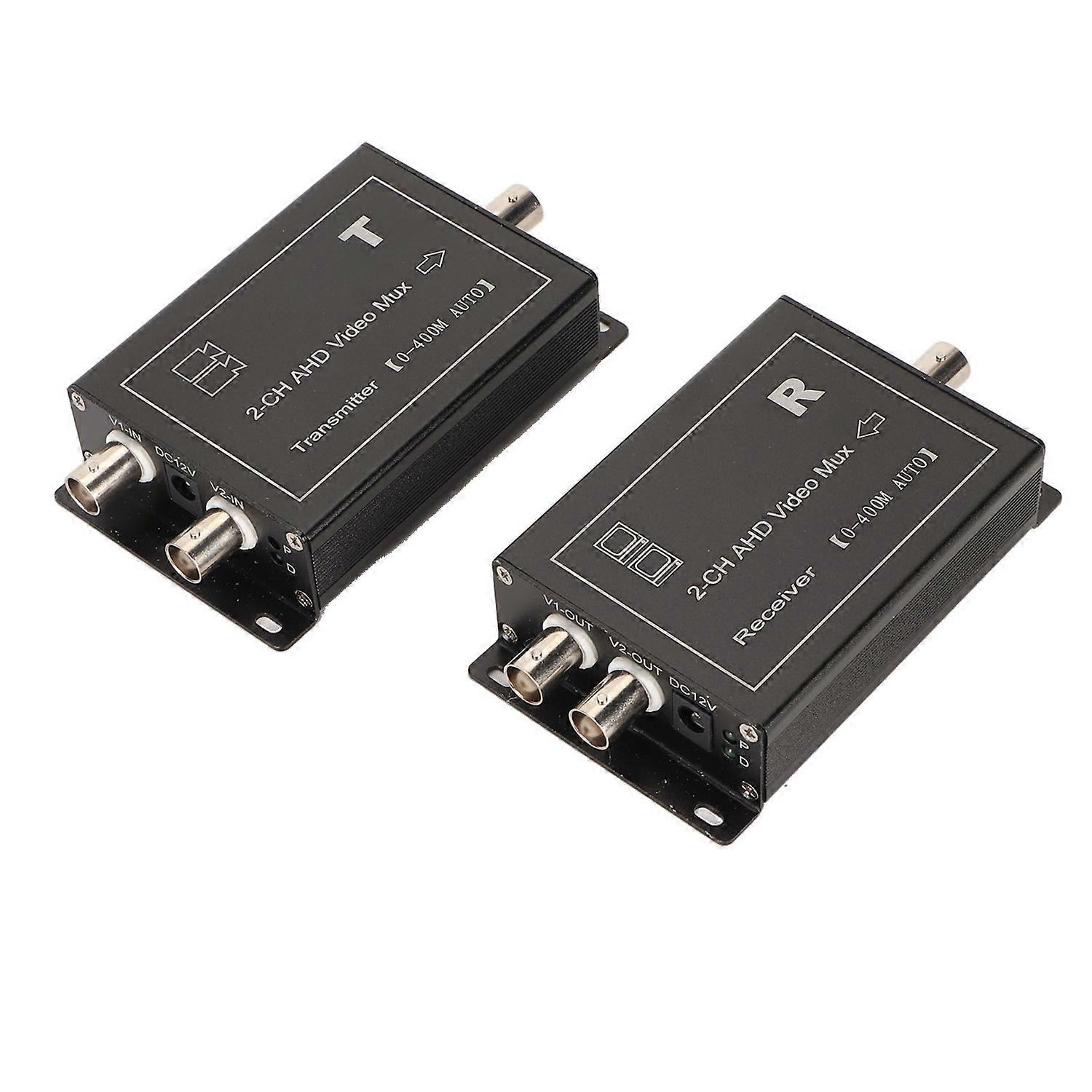 Video Multiplexer 2 Channel 400m Support AHD CVBS Plug and Play Hot ...