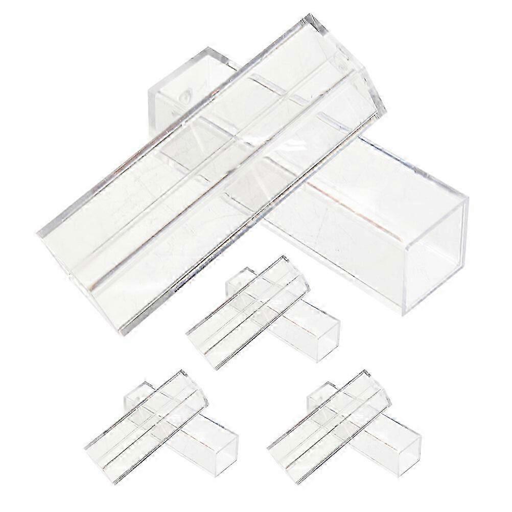8 pcs Plastic Cuvettes Professional Cuvettes Transparent Cuvettes Mini ...
