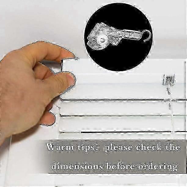 4 Pieces Blind Wand Tilt Control Wand Tilter for 1 Inch Mini Blind Head ...