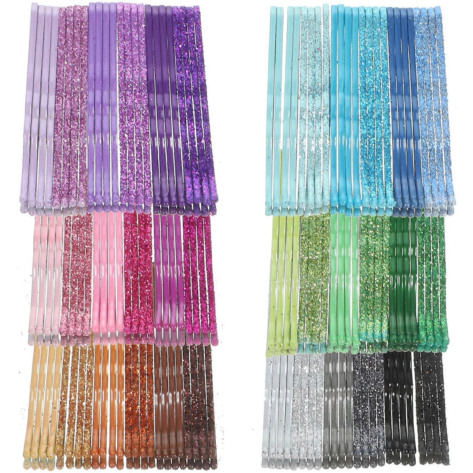 Hair Clips Sparkly Metal Bobby Pins Prevent Scratching Formal Occasions ...