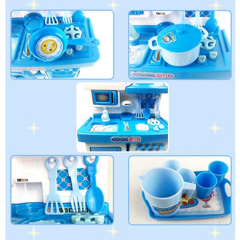 Cooking Toys Set Music Pretend Accessories Kitchen Toys Set Kitchen ...