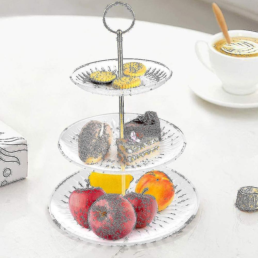 4 Set 3 Tier Cake Stand Hardware,tiered Tray Hardware 3 Tier Cake Stand ...