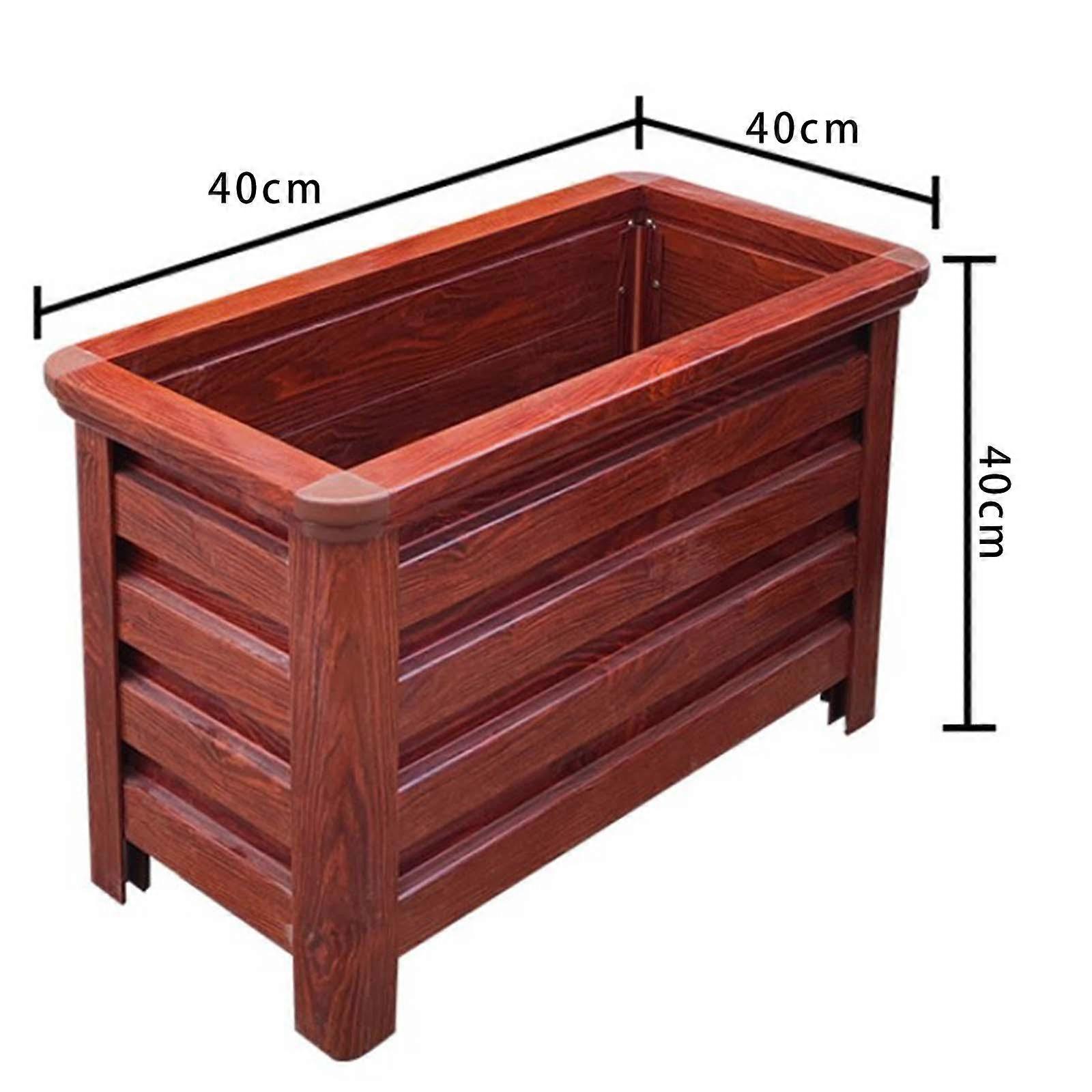 Raised Garden Bed Lightweight Planter Box for Garden Balcony Courtyard ...
