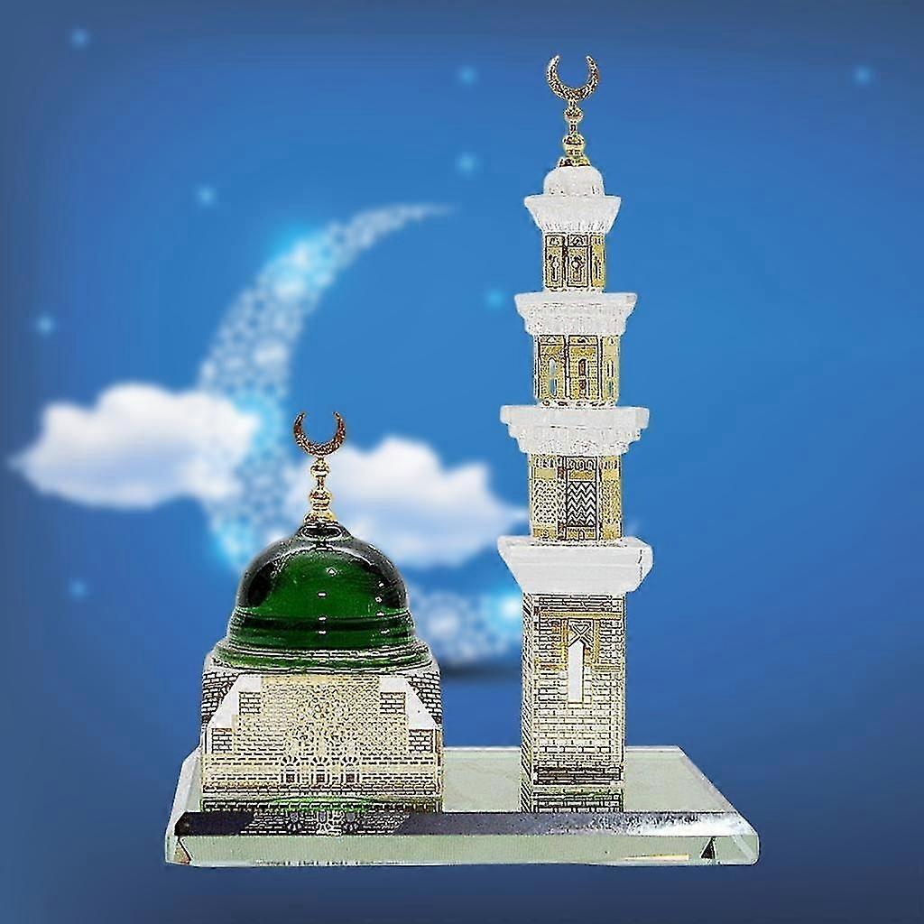 Statue decoration miniature muslim kaaba islamic statue home car ...