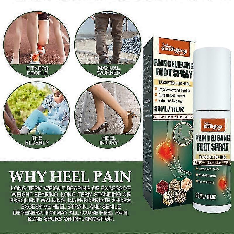South Moon Heel Pain Spray Heel Pain Arthralgia And Myalgia Sole Bone ...