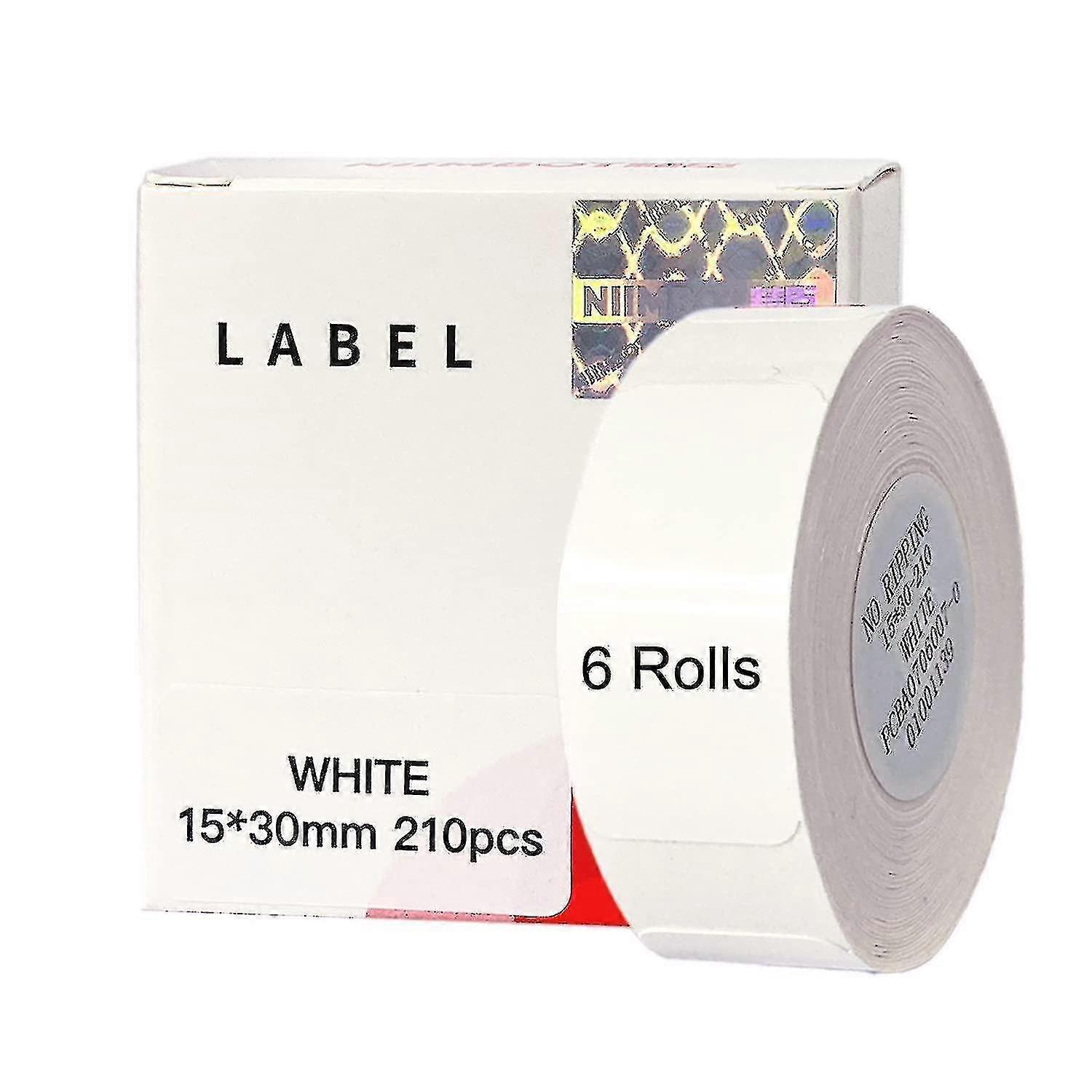 Adhesive Niimbot D11 Labels Maker Tape, Waterproof Thermal Bar Code Label Printer Paper Stickers ...