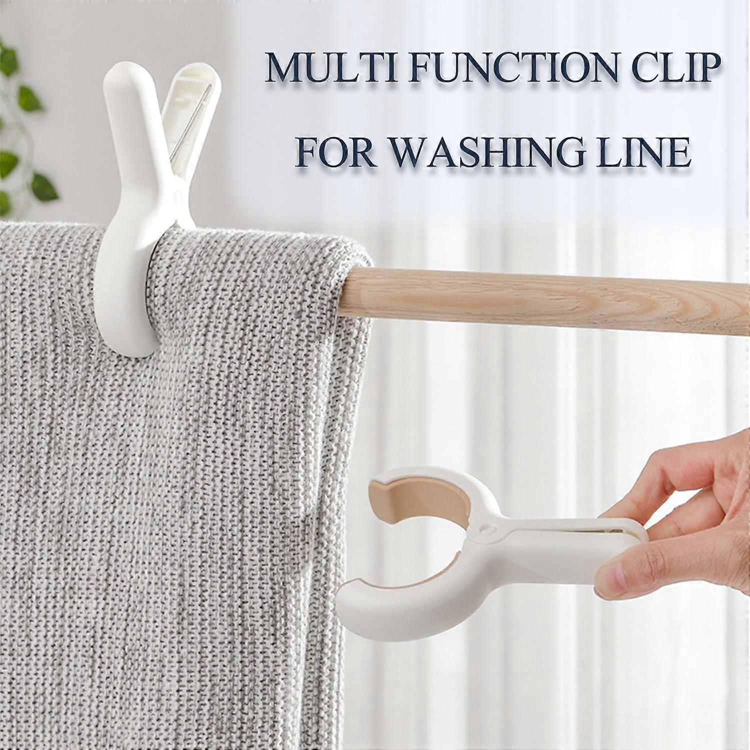 8 Pcs Beach Towel Clips, Towel Clips for Sun Loungers, Plastic Towel ...