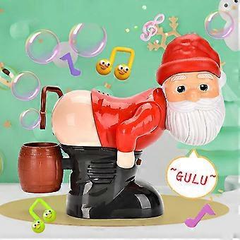 Automatic Santa Claus Farting Bubble Machine Portable Outdoor Party Toy ...
