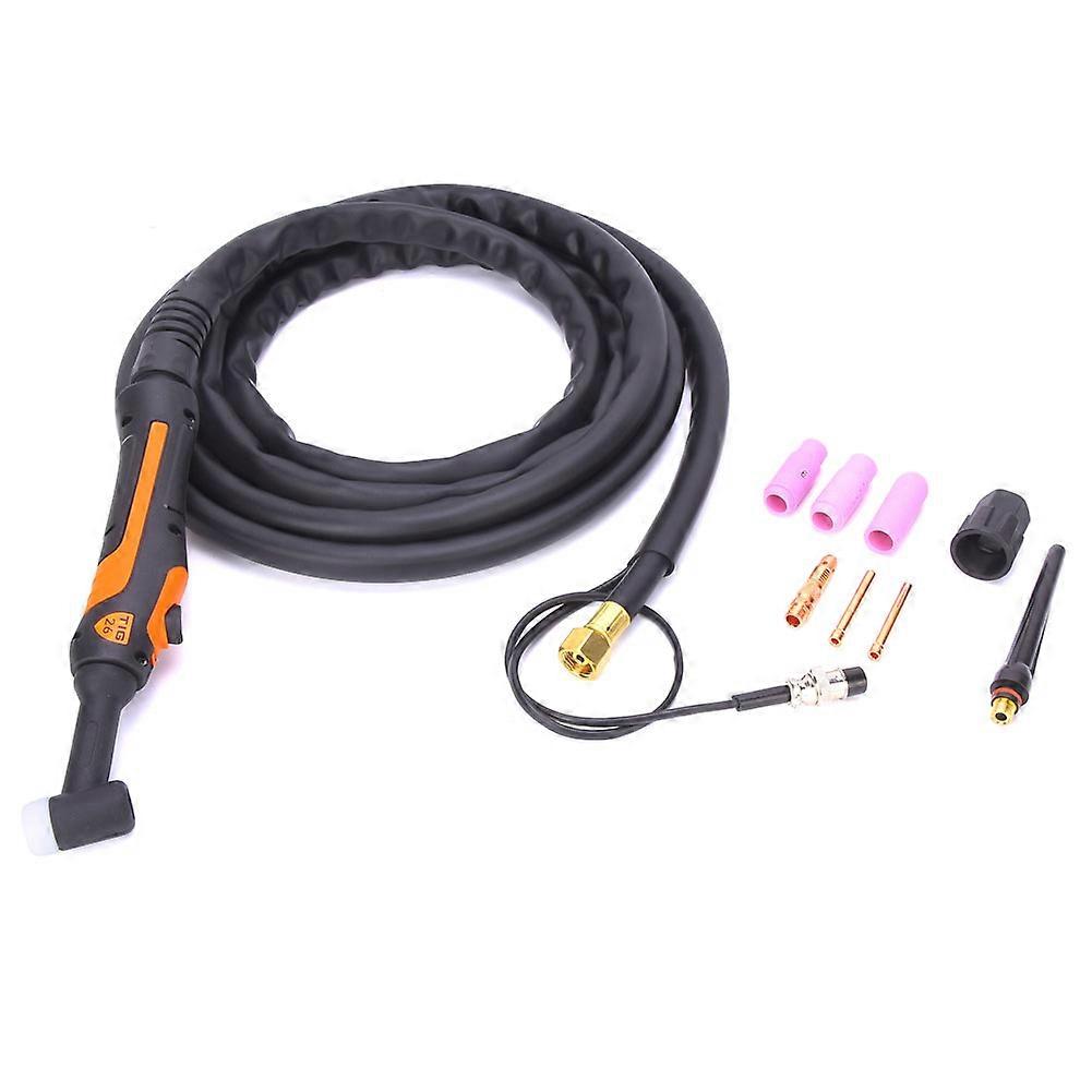TIg WP-26F Arc Welding Gun Kit Flexible Soft Nozzle Air Cooled Welding ...