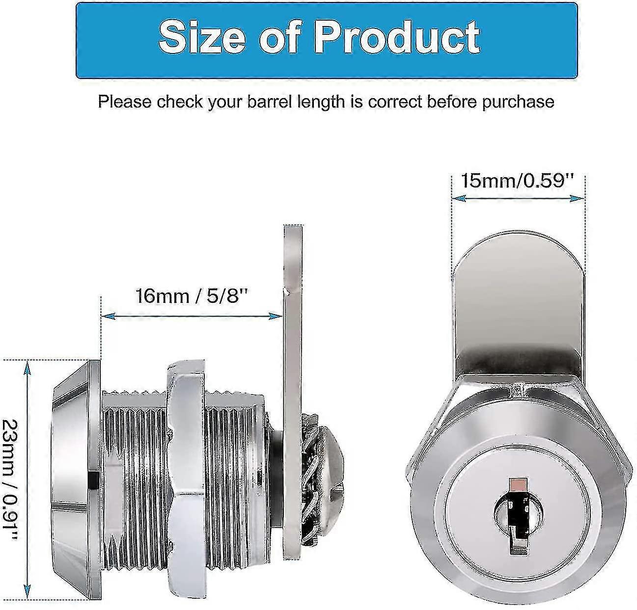 16mm Security Mailbox Lock, 16mm Mailbox Lock, Cabinet Drawer Cam Lock ...