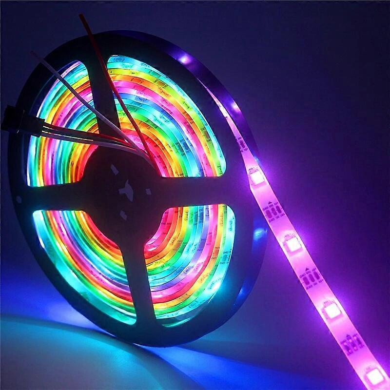 DC5V WS2812B Led Strip Light Individually Addressable WS2812 Smart RGB ...
