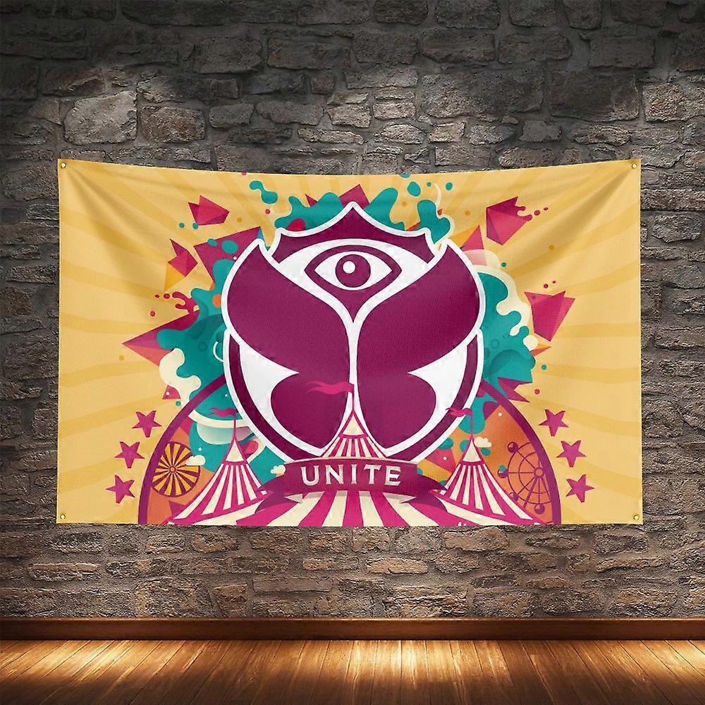 Tomorrowland Music Festival Flag Polyester Digital Printing Banner For ...