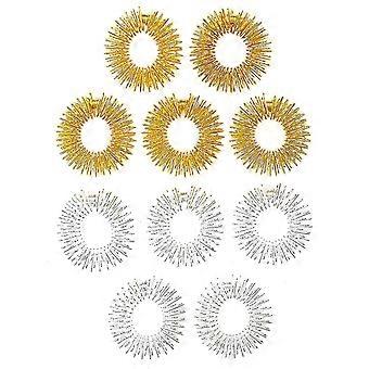 Spiky Sensory Finger Rings, Spiky Finger Ring/acupressure Ring Set For ...