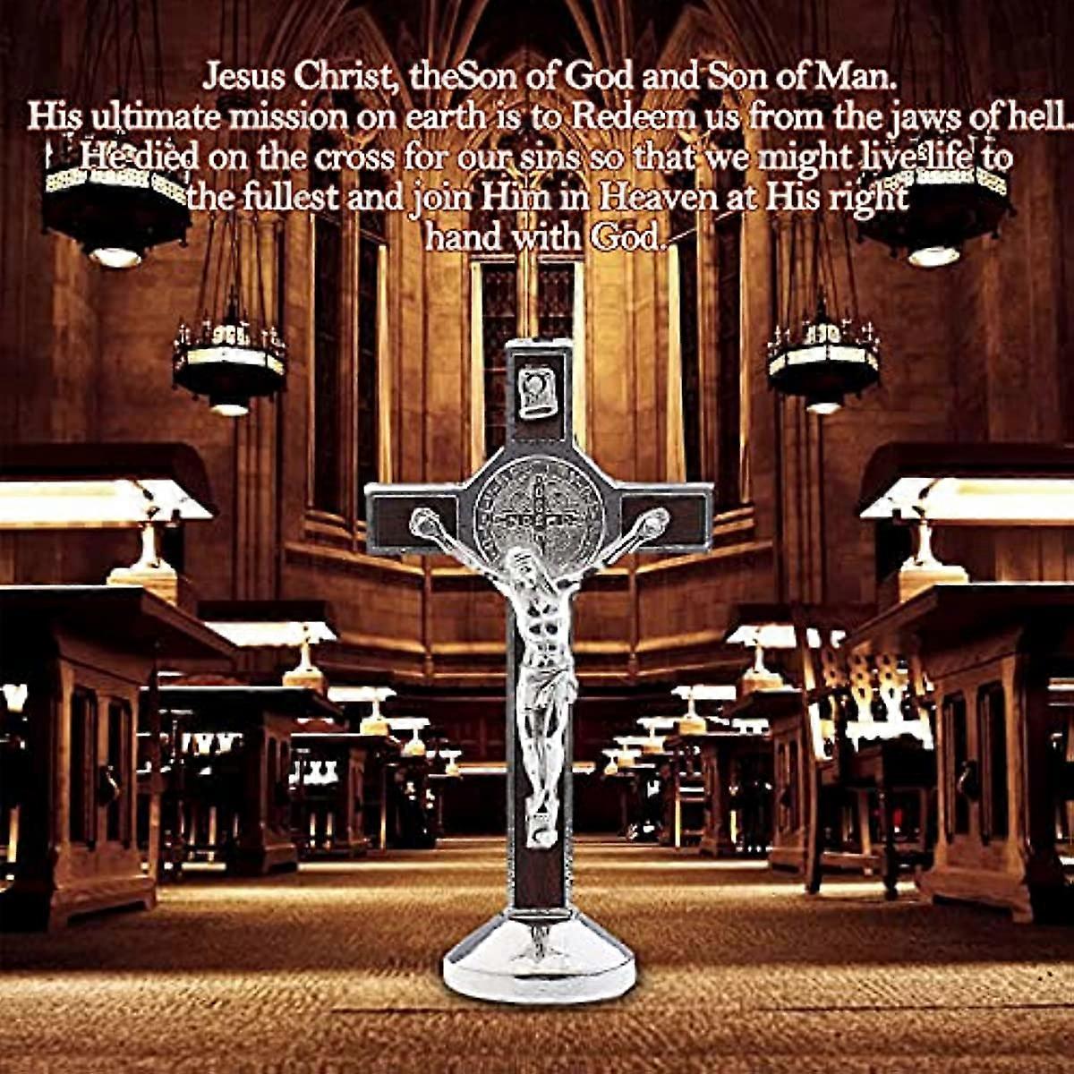 sharprepublic Crucifix Jesus Christ Cross Statue Figure for Car Home ...