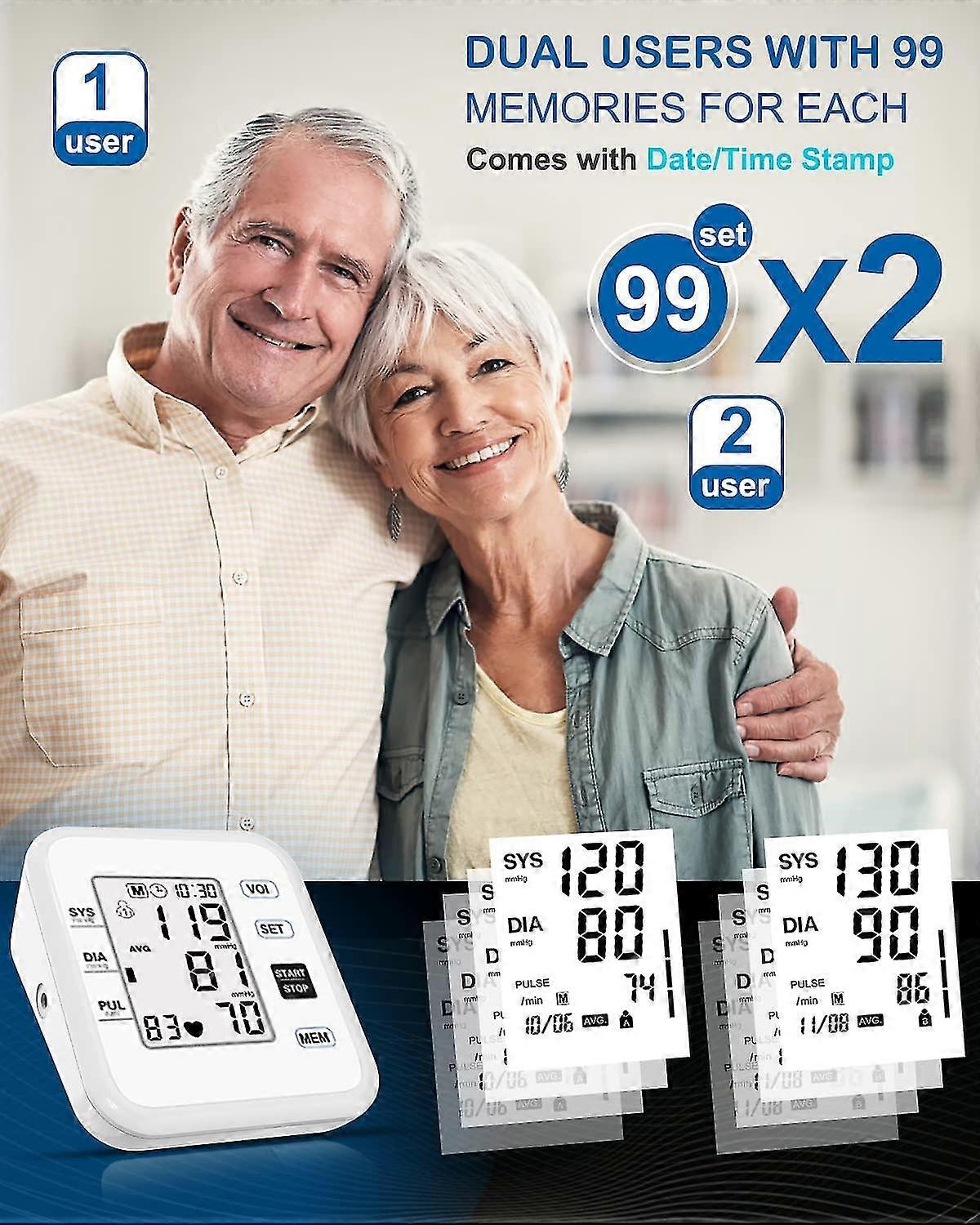 Blood Pressure Machine, Blood Pressure Monitor Upper Arm, Bp Monitor ...