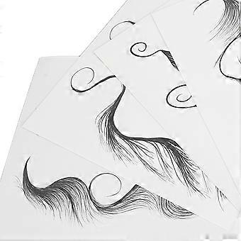 6 Sheets Fluff Baby Hair Hairline Sticker Life Like Curly Hair Edges ...