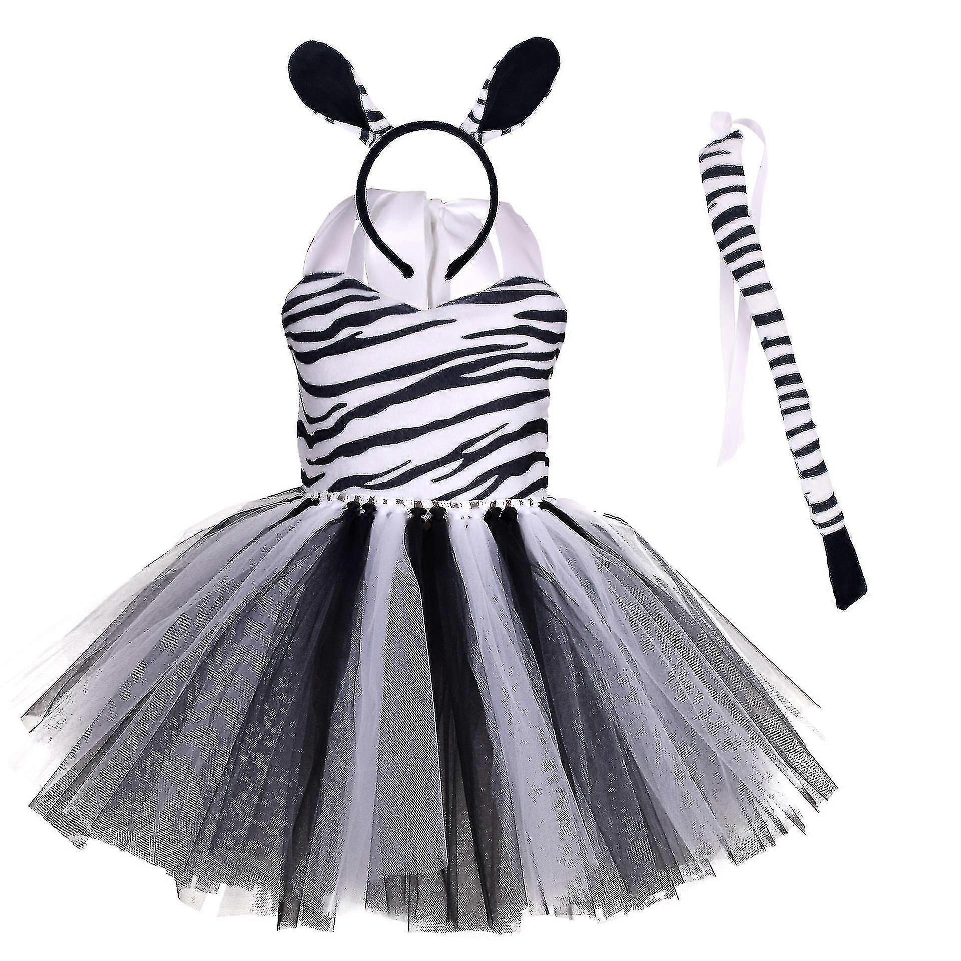 Animal World Cow Tiger Children's Dress Role Play Girls' Performance ...