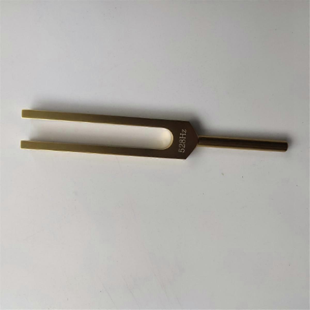 528 Hz Tuning Fork, Gold Tuning Forks 528 Hz for Healing, Musical ...