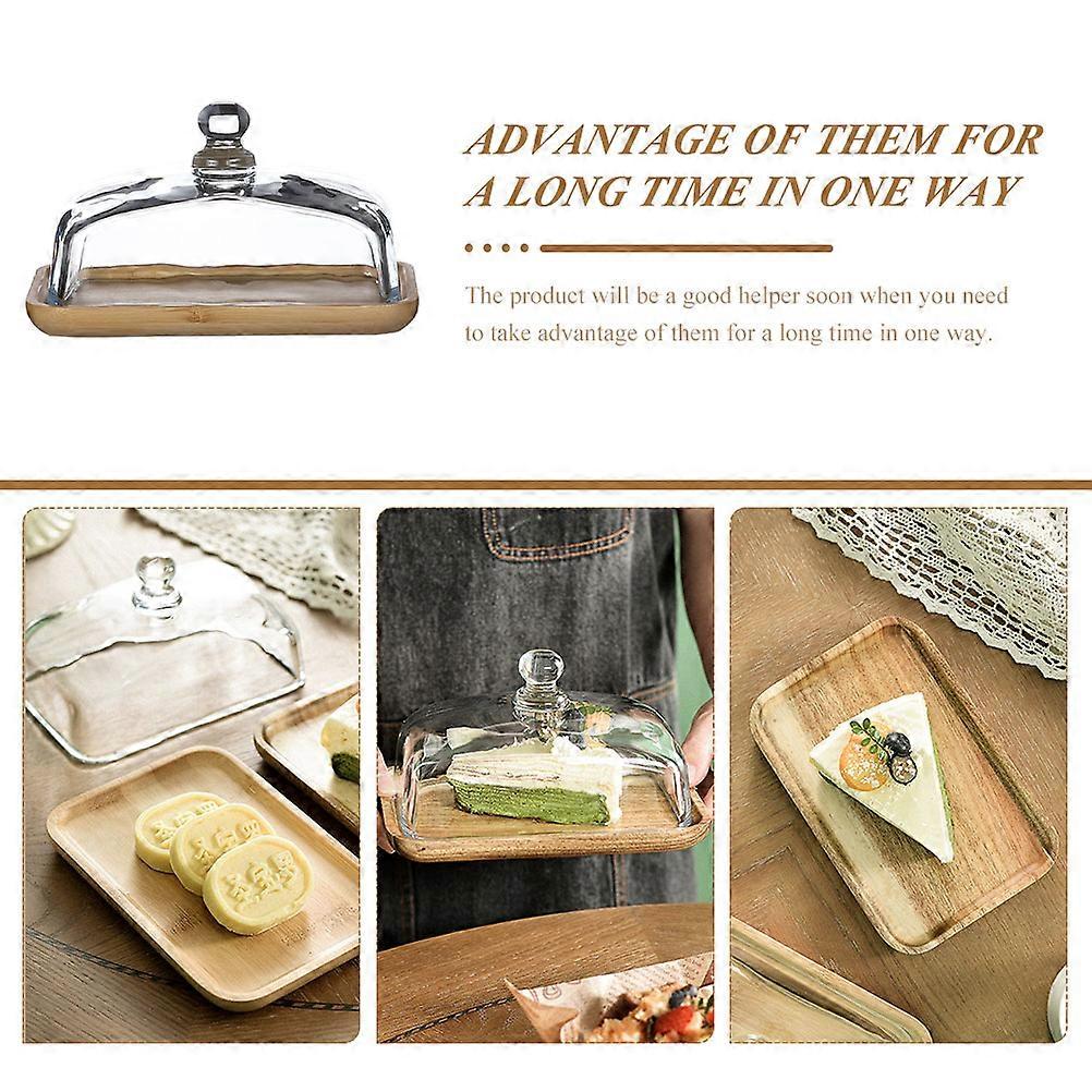 Cake Stands Cover Glass Dome Cover Plate Cake Stand Lid Cake Stand Dome ...