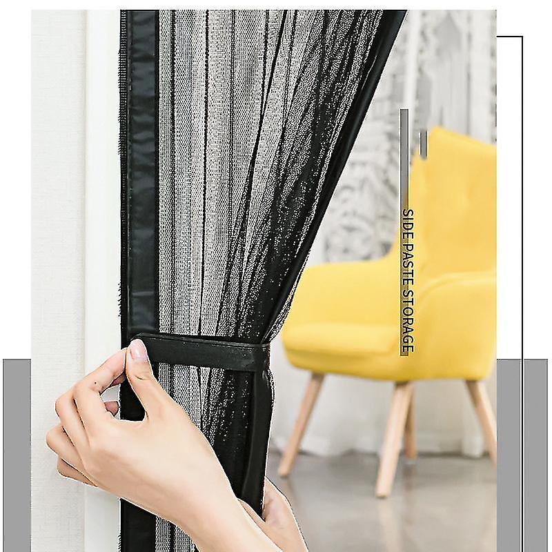 Magnet Fly Screen Balcony Door, Fly Screen With Magnet, Air Can Flow ...