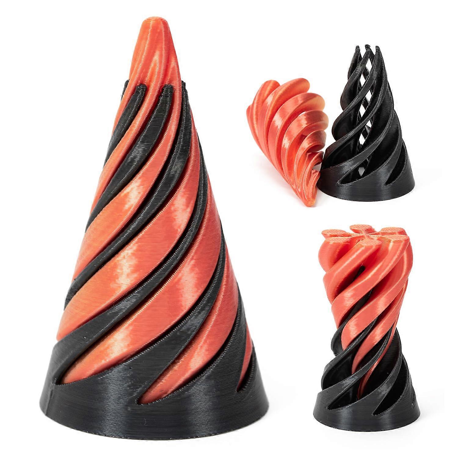Impossible Cone Fidget Toys, Pass Through Pyramid Spiral Cone Fidgets ...