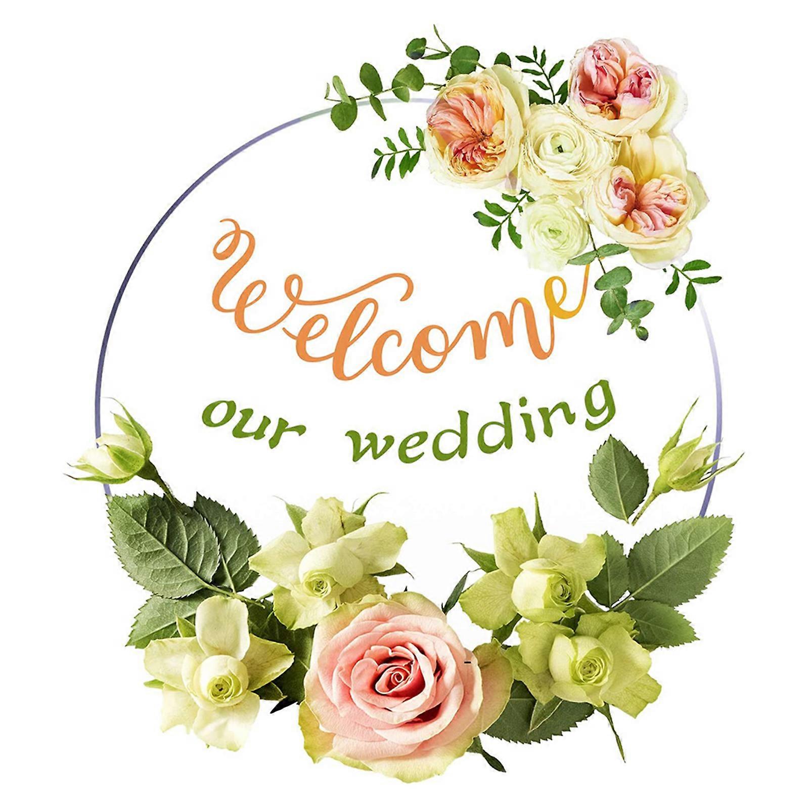 Clear Acrylic Perspex Plate Circle Disc for Wedding Party Signs Easy to ...