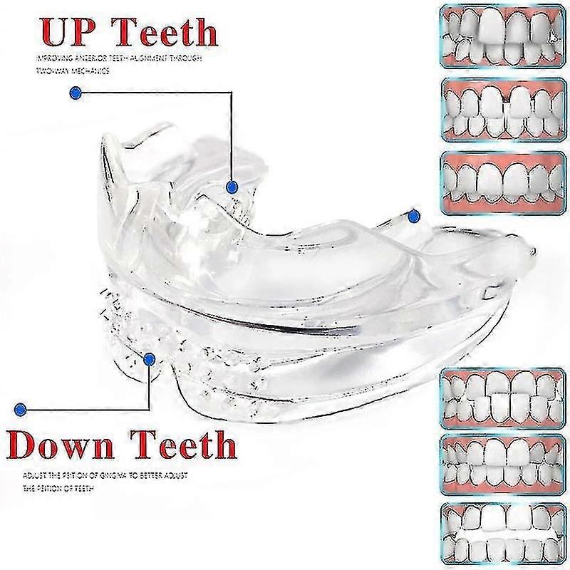 Dental Orthodontic Teeth Corrector Silicone Braces Retainer Straighten ...