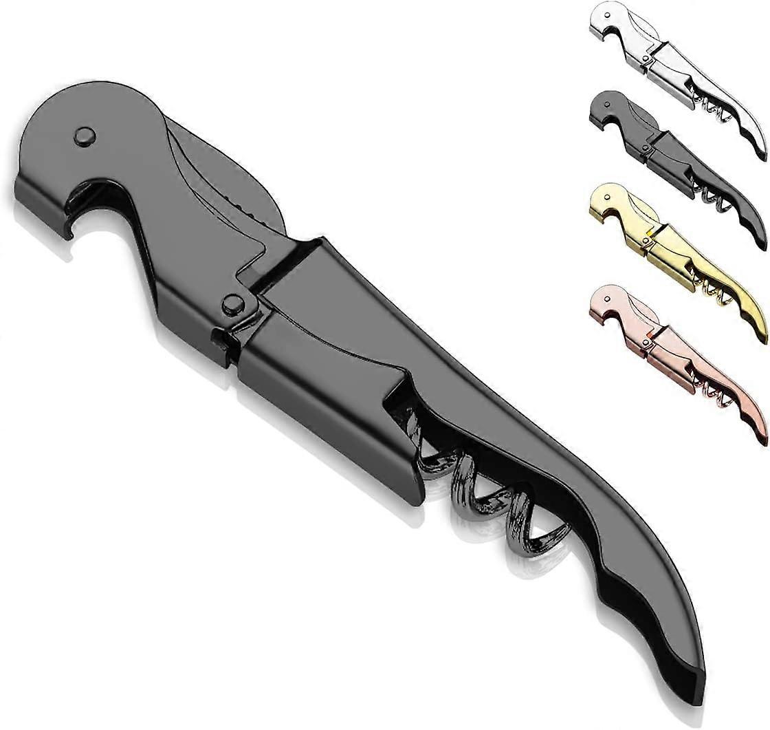 Waiter Corkscrew Wine Key Wine Opener with Foil Cutter,Stainless Steel ...