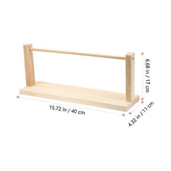 Craft Ribbon Organizer Ribbon Storage Holder Wood Rack Ribbon Spool ...