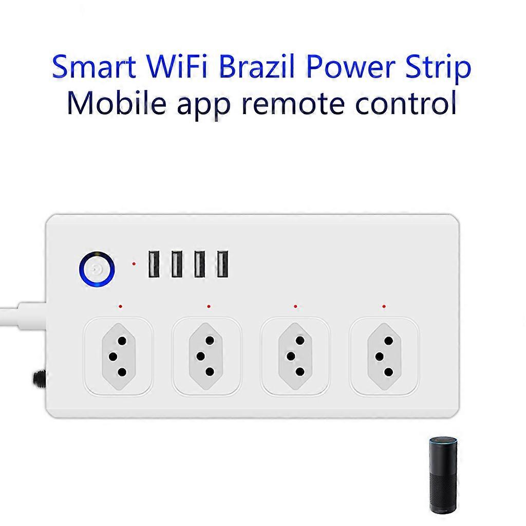 Wifi Remote Control Power Strip USB Home Office for Smart Wireless ...
