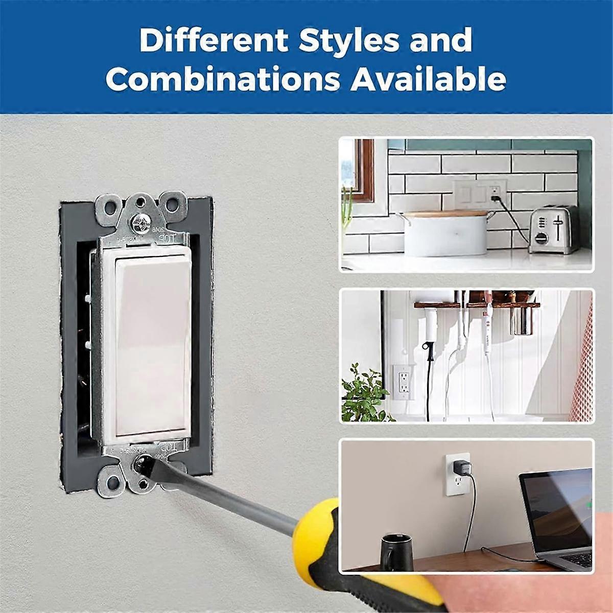 New 1 2 Inch Outlet Box Extender Electrical Outlet Extender for ...