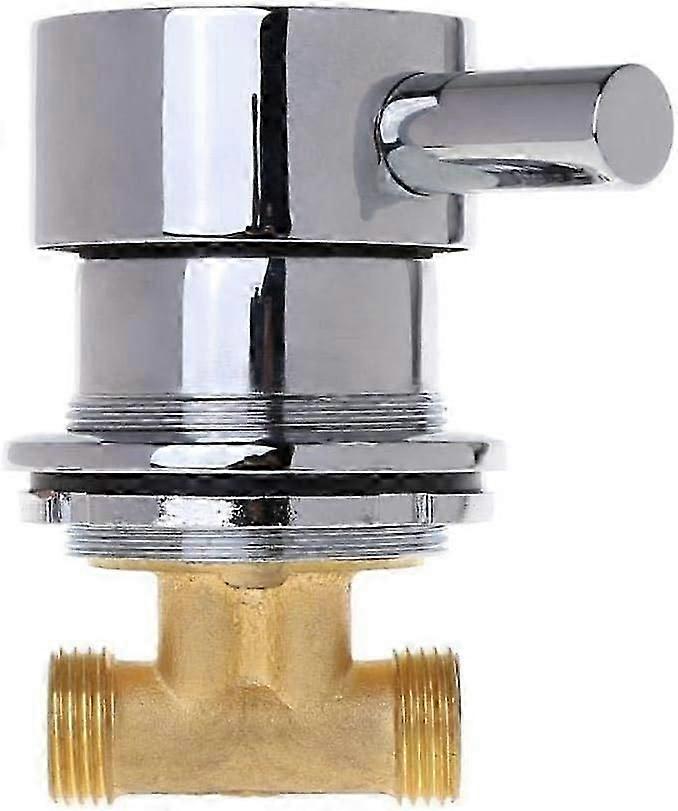 Shower Cabin Mixer Hot Cold Water Mixing Valve Mixer Two in One Outlet ...