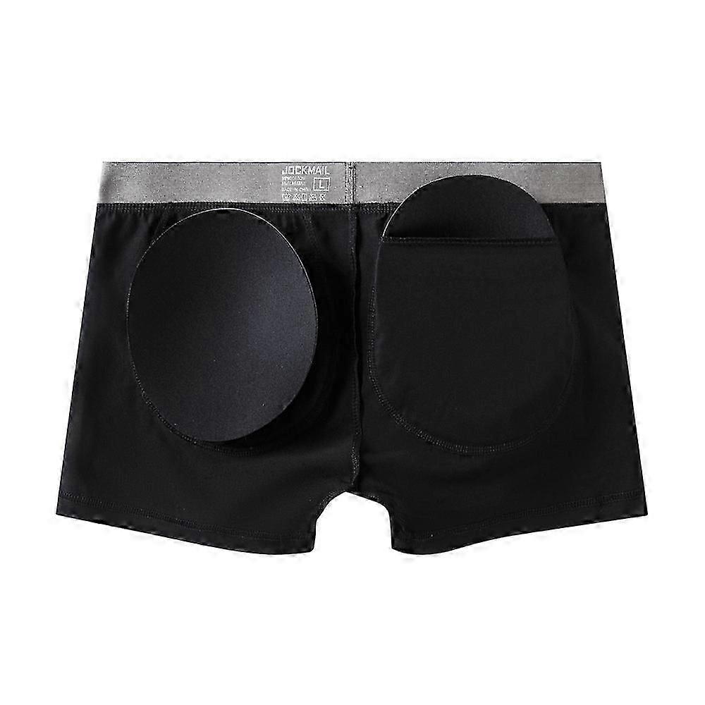 Men's Butt Lifting Boxer Briefs with Hip Enhancer & Removable Padded ...