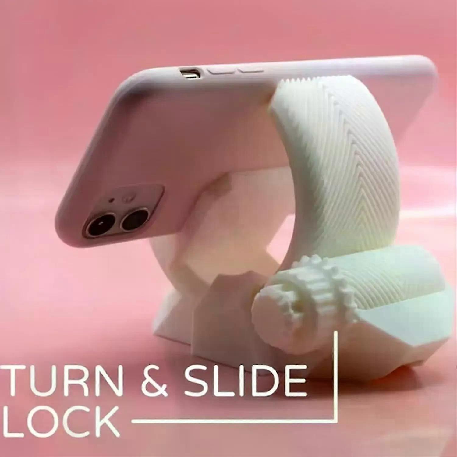 3D Printed Herringbone Gear Phone Stand,Angle Adjustable Creative Phone ...